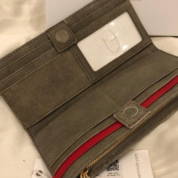 Hammitt | Bags | Hammitt Wallet 1 North In Pewter Leather N | Poshmark